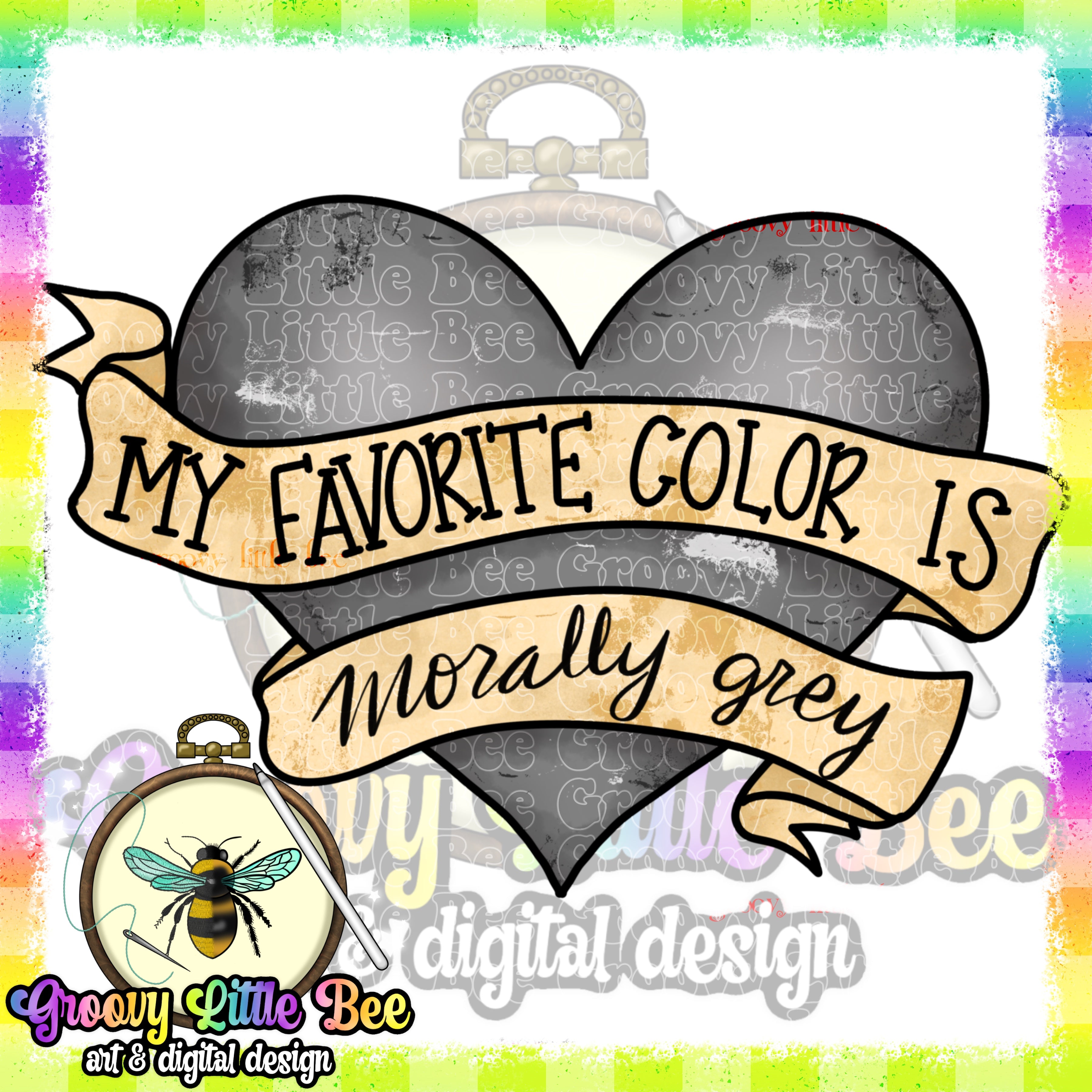 Favorite Color PNG – Groovy Little Bee